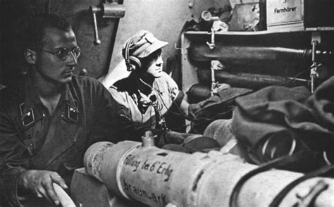 Interior Of The Conning Tower Of A German Jagdpanther With 2 Crew