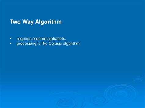 Ppt Exact String Matching Algorithms A Survey Powerpoint