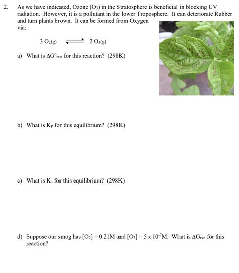 Solved As We Have Indicated Ozone O3 In The Stratosphere
