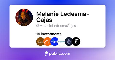 Melanie Ledesma Cajas Melanieledesmacajas Investment Portfolio On