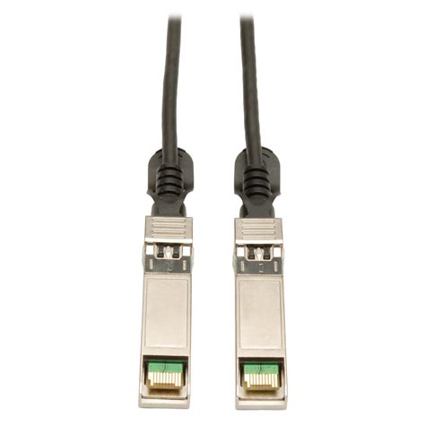 Sfp 10gbase Cu Passive Twinax Copper Cable Black 3m Eaton