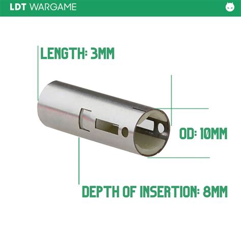 Ldt Slim Type Hop Up Without Allen Screws 10mm Od Akgelblaster