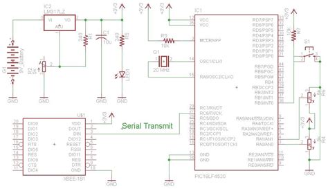 wireless xbee pan tilt system schematic pyroelectro news projects and tutorials