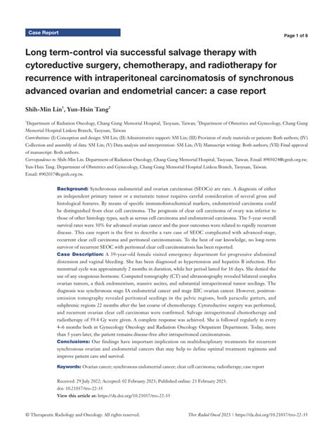 Pdf Long Term Control Via Successful Salvage Therapy With