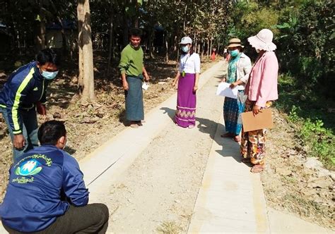 အင်္ဂပူမြို့နယ်အတွင်းရှိ‌ ကျေးရွာများ၌ ဆောင်ရွက်လျက်ရှိသော လူထုဗဟိုပ