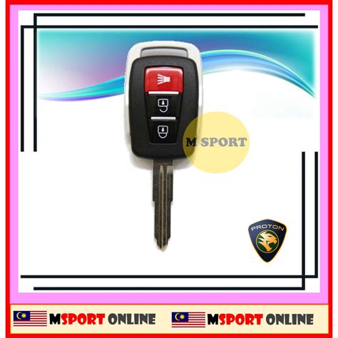 Proton Exora Key Remote Casing With Buttons Shopee Malaysia