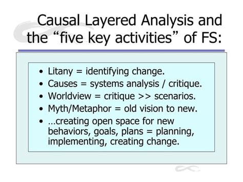 Cla Causal Layered Analysis Brief Introduction Pdf