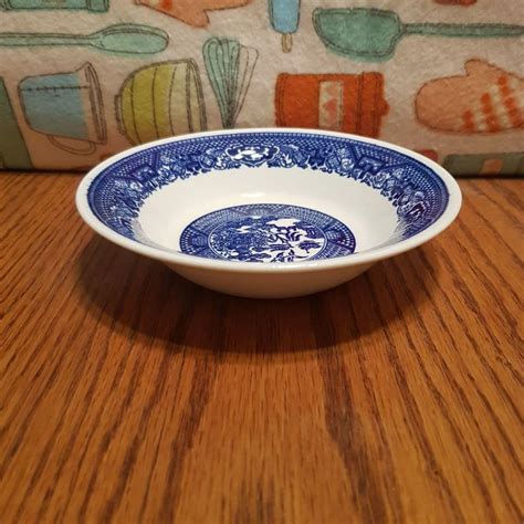 Willow Ware By Royal China Blue Willow Plate And Bowls Etsy