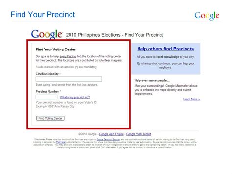 Map Your Precinct Tutorial Ppt