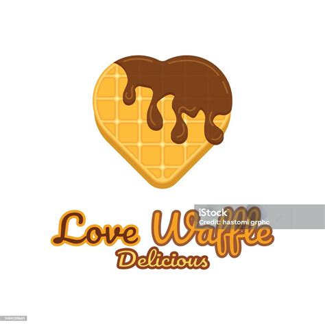 와플 로고 간단한 일러스트레이션 디자인 과자 가게 엠블럼 배지 베이커리 사업 생과자 빵집 벡터 로고에 대한 스톡 벡터 아트 및