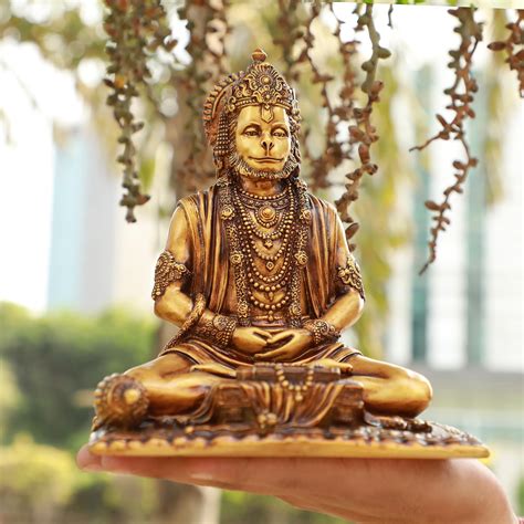 Buy Sevliya Traders Lord Hanuman Ji Statue Idols For Home Decor Hanuman