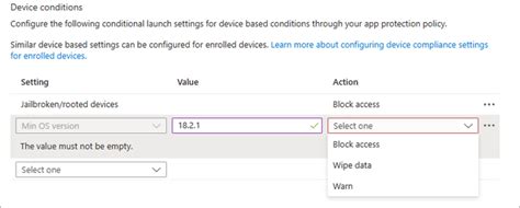 Using Filters And App Conditional Launch To Control The Os Version With