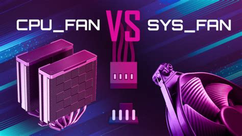 System FAN Vs CPU FAN Headers Difference When To Use Which