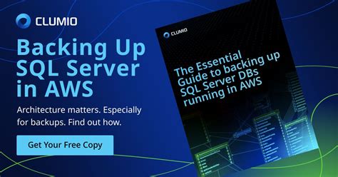 The Essential Guide To Backing Up Sql Server Dbs Running In Aws Clumio