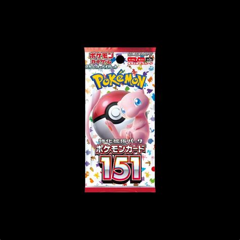 Booster Box Pokémon 151 Pokémon Card Game Authentic Japanese Pokémon