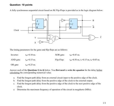 A Fully Synchronous Sequential Circuit Based On Jk