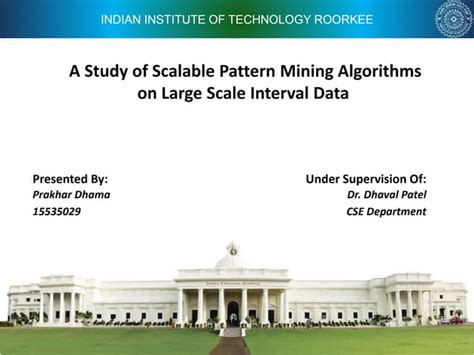 Temporal Pattern Mining Ppt
