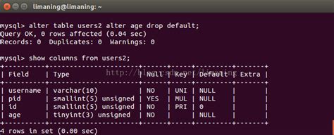 Mysql数据库的基本操作 修改表 添加修改约束（默认值）给数据表house的列ownerid添加默认值1111请填空 Csdn博客