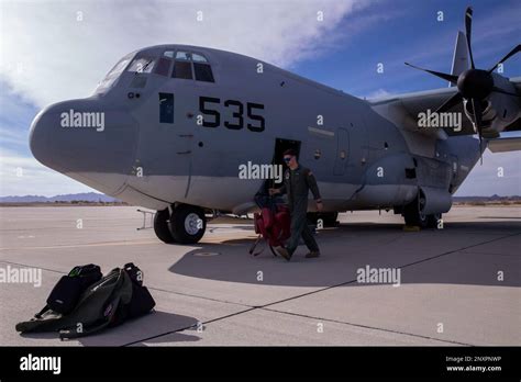 Us Marine Corps Cpl Tyler Hatto A Loadmaster With Marine Aerial