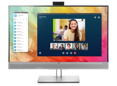 Hp Elitedisplay E M Fhd Monitor With Pop Up Webcam Audio Hp Store Uk