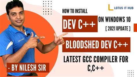 How To Install DEV C On Windows Update Bloodshed Dev C Latest GCC Compiler For C