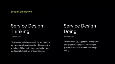 Introduction To Service Design Thinking And Doing Pdf