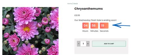 Product Urgency Countdown Timer Ekm