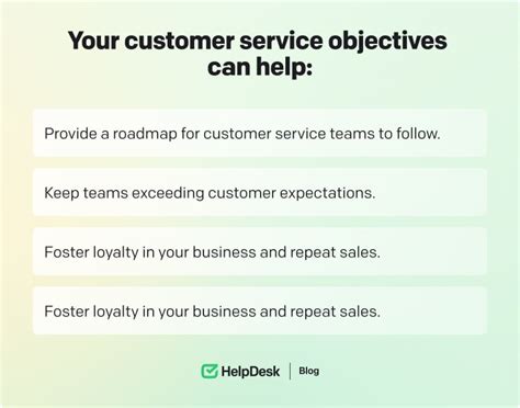 Defining The Best Customer Service Objectives