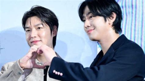 【photo】アン・ヒョソプ＆イ・ミンホら、映画「全知的な読者の視点から」舞台挨拶に出席 Kstyle