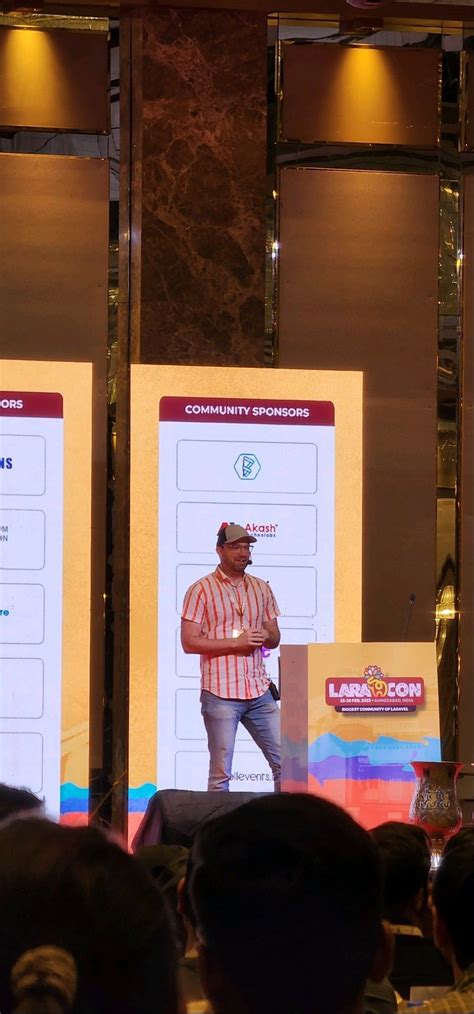 Nikunj Goriya On Linkedin Laraconin Laravelframework Laravel10