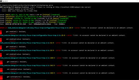 Angular Error Ts1086 An Accessor Cannot Be Declared In An Ambient