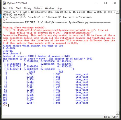 采用knn算法实现一个简单的推荐系统数据集为movielens 1m的推荐算法实现 Knn Csdn博客