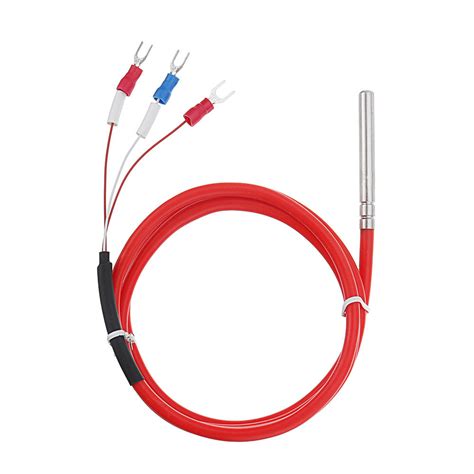 C Pt Temperature Sensor Probe Wire Type Wire Type Mm Thermocouple Thermal