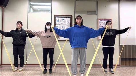 세라밴드를 이용한 상체근력 운동 Youtube