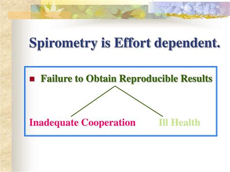 Ppt Spirometry Pulmonary Function Testing Powerpoint Presentation Id 5694073