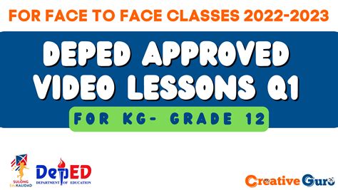 Deped Approved Video Lesson For Grade 6 Science Quarter 1 Creative Guro Deped Approved Video Lesson For Grade 6 Science Quarter 1 Creative Guro