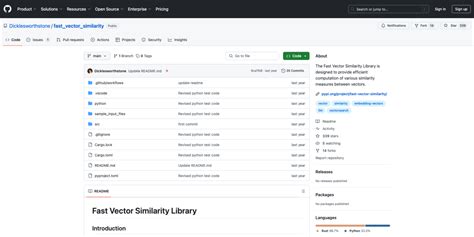 Fast Vector Similarity入门学习资料 高效向量相似度计算库 懂ai