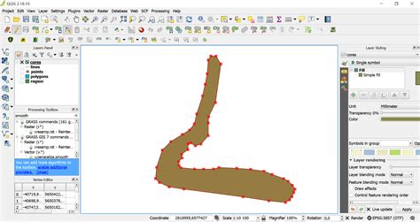 Smoothing Generalizing Polygon In QGIS Geographic Information Systems Stack Exchange