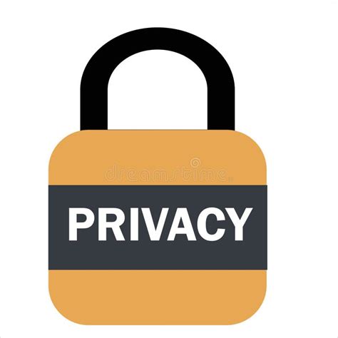 Privacy And Security System Graphic Icons Lock And Padlock Icon