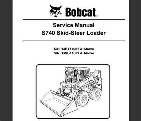 Bobcat S Skid Steer Loader Service Repair Manual S N B BT Above S N B M