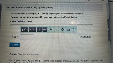 Solved Cartesian Vector Addition Learning Goal To Find The