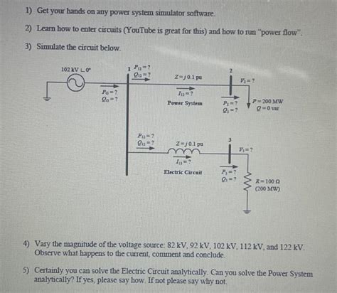 Please Use PSSE Software And Simulate It And Send The Chegg Com