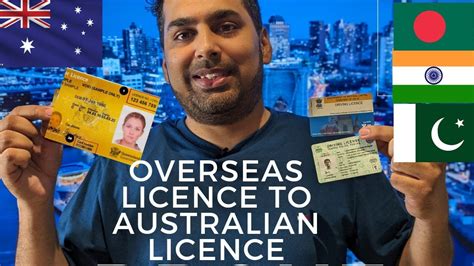 Convert Overseas Licence Into Australian Licence Youtube