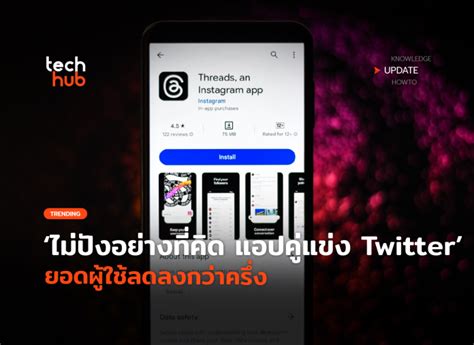 ไม่ปังอย่างที่คิด แอปคู่แข่ง Twitter ยอดผู้ใช้ลดลงกว่าครึ่ง
