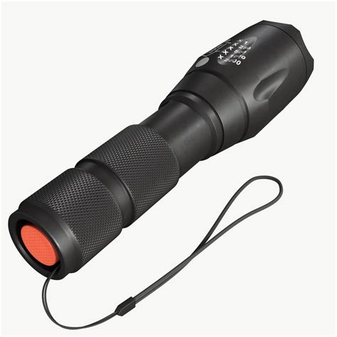 3d Flashlight Model Turbosquid 2139112
