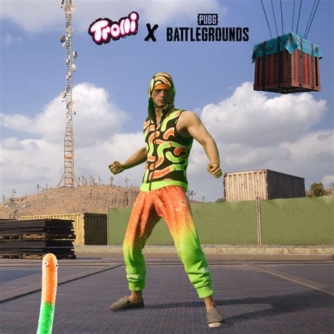 Join The Sour Brite Squad With The Trolli® X Pubg Battlegrounds Collaboration News Pubg