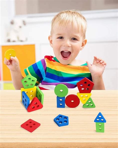 Wooden Sorting Stacking Montessori Toys At ₹ 190 Piece Montessori Learning Toys In Surat Id