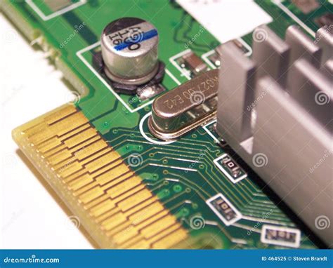 Computer Circuitry Stock Image Image Of Card Video Chip 464525