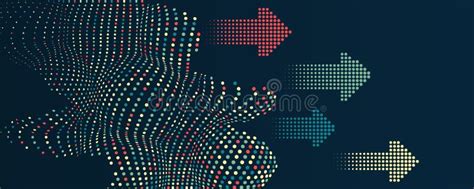 Big Data Stream Futuristic Infographics File Structuring Machine Learning Big Data