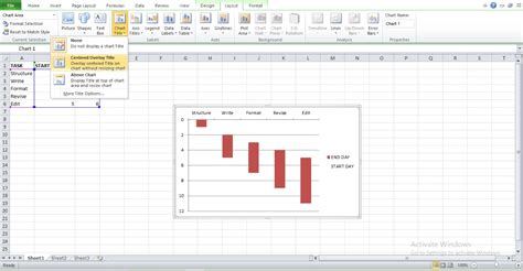 How To Create A Gantt Chart In Excel 2025